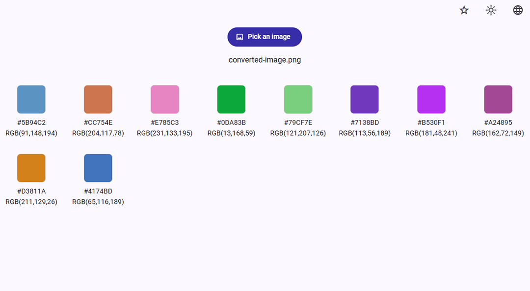 Color Palette Generator